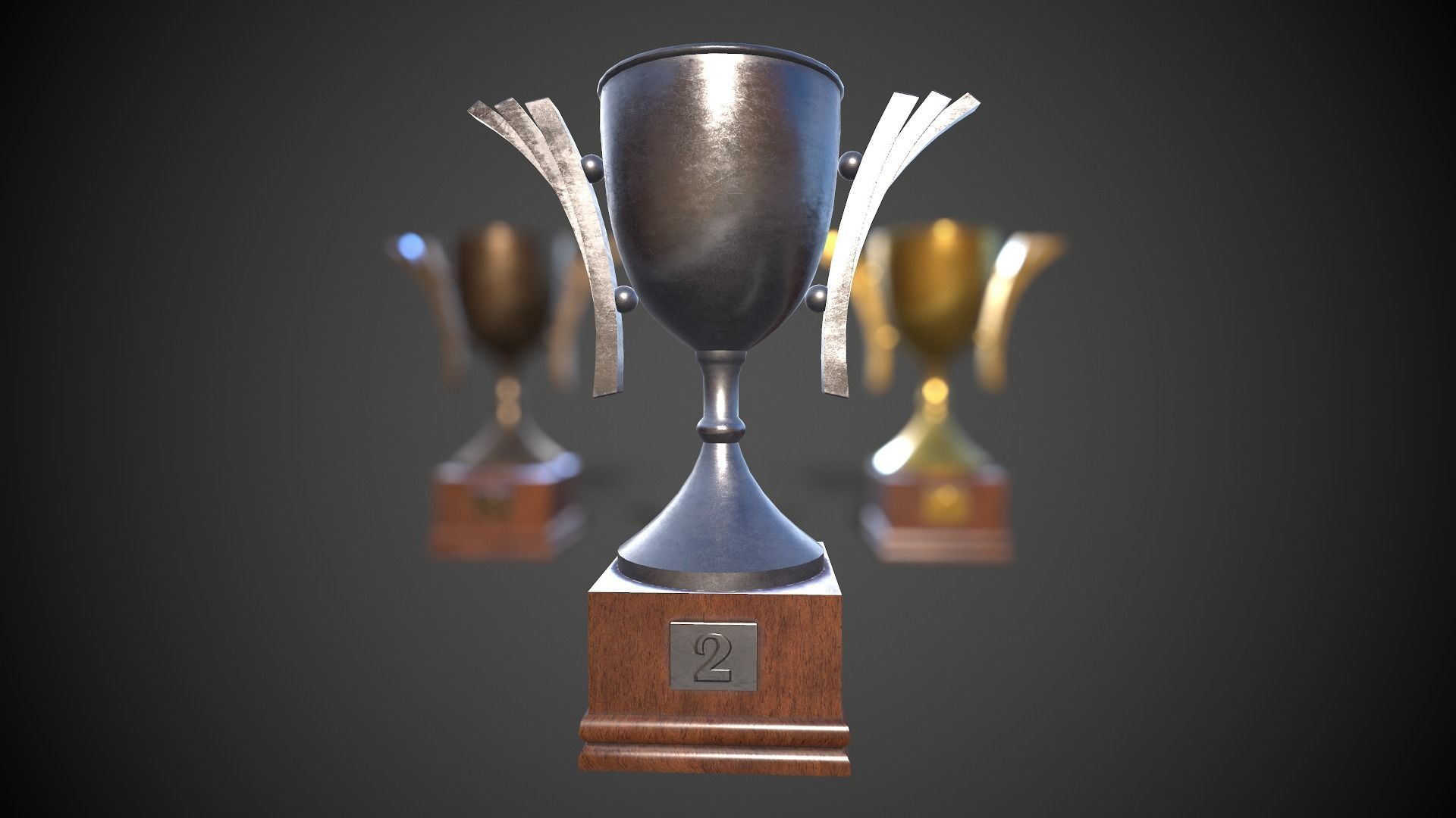 3D model Winner Cup Trophy VR / AR / low-poly | CGTrader