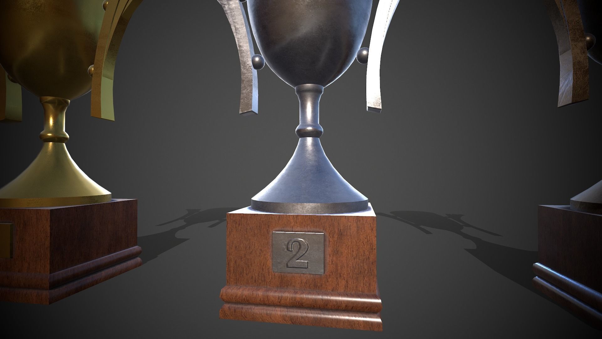 3D model Winner Cup Trophy VR / AR / low-poly | CGTrader