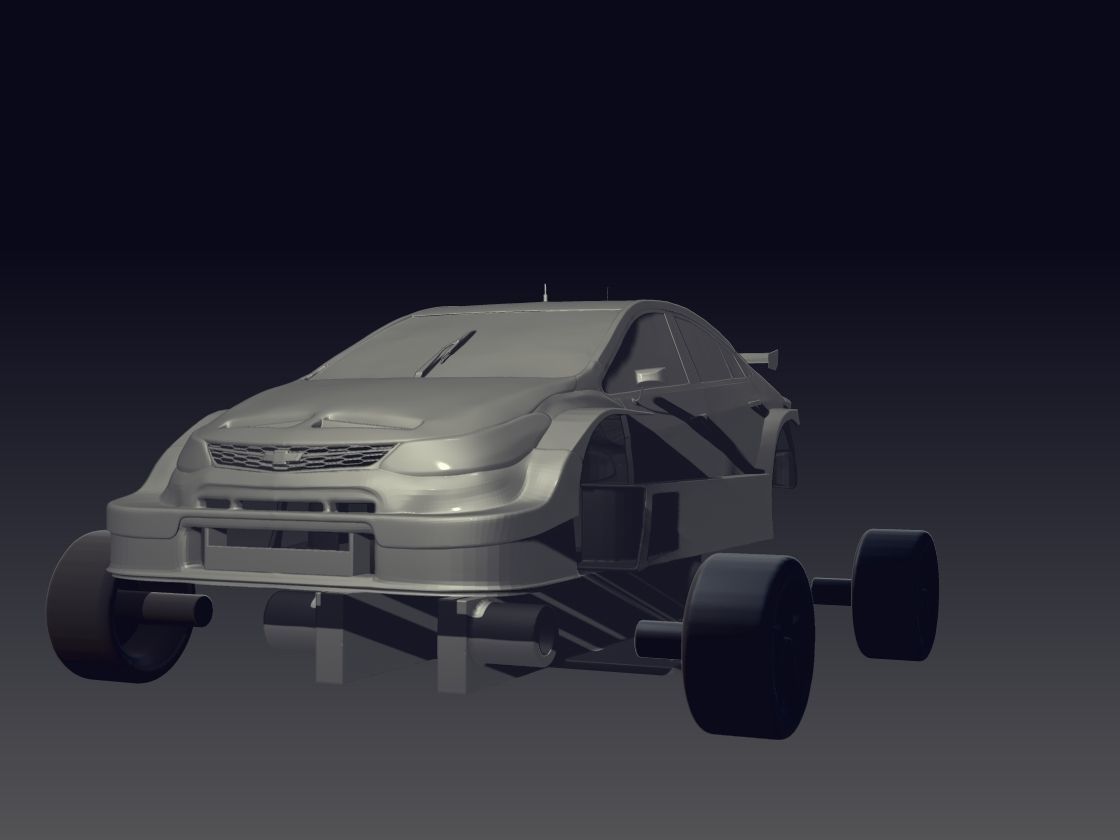 Chevrolet Cruze 2018 tc 2000 free 3D model 3D printable | CGTrader