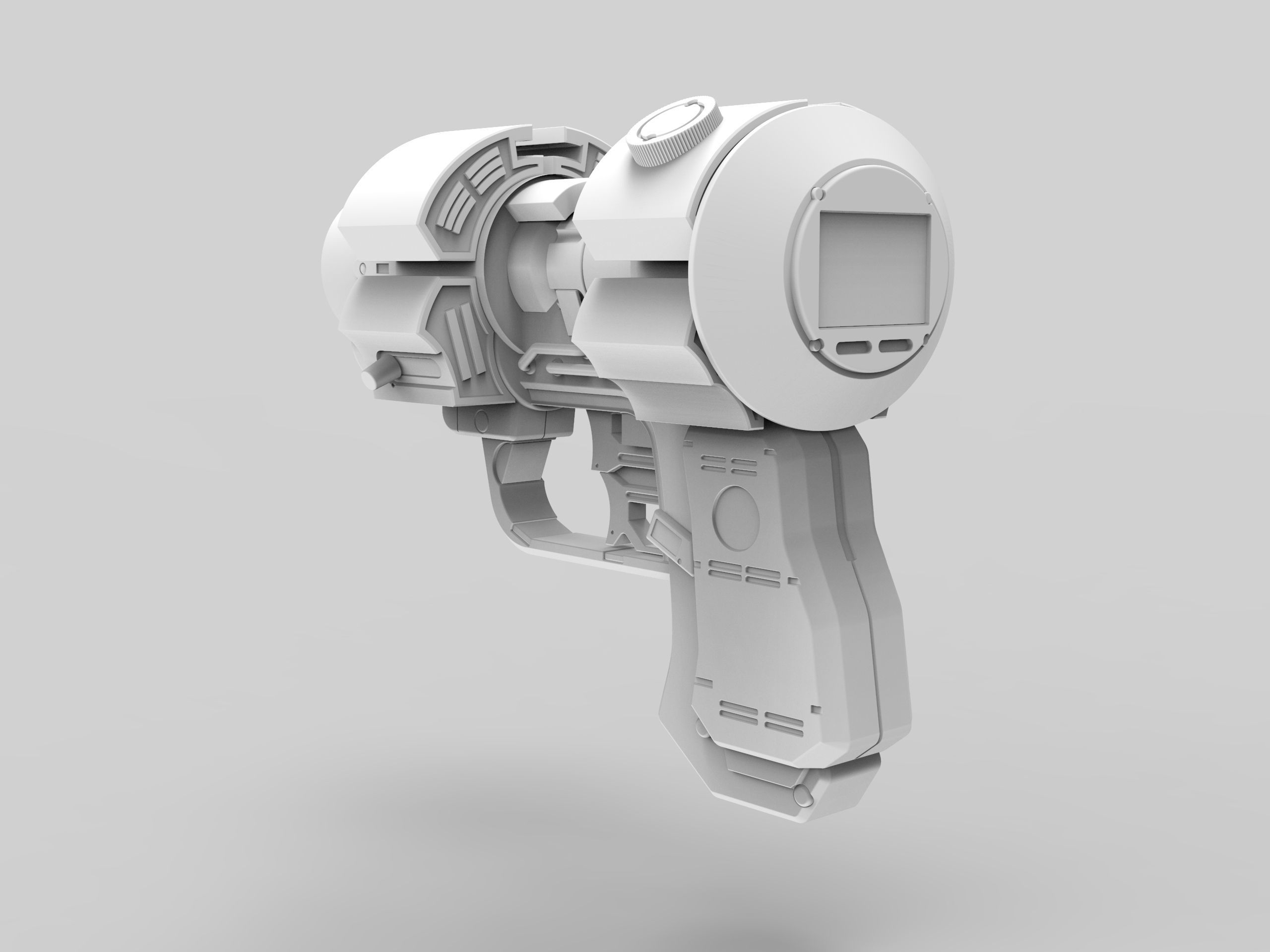 Gantz X-gun 3D model animated rigged | CGTrader