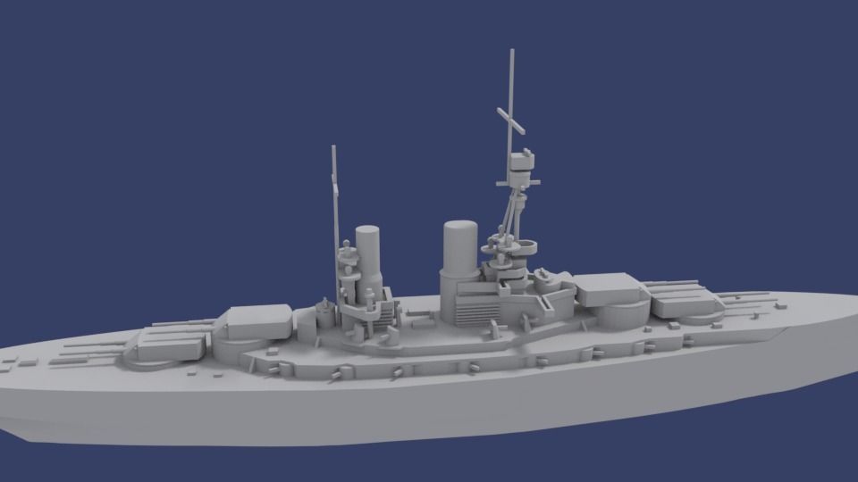 SMS Bayern 3D model 3D printable | CGTrader