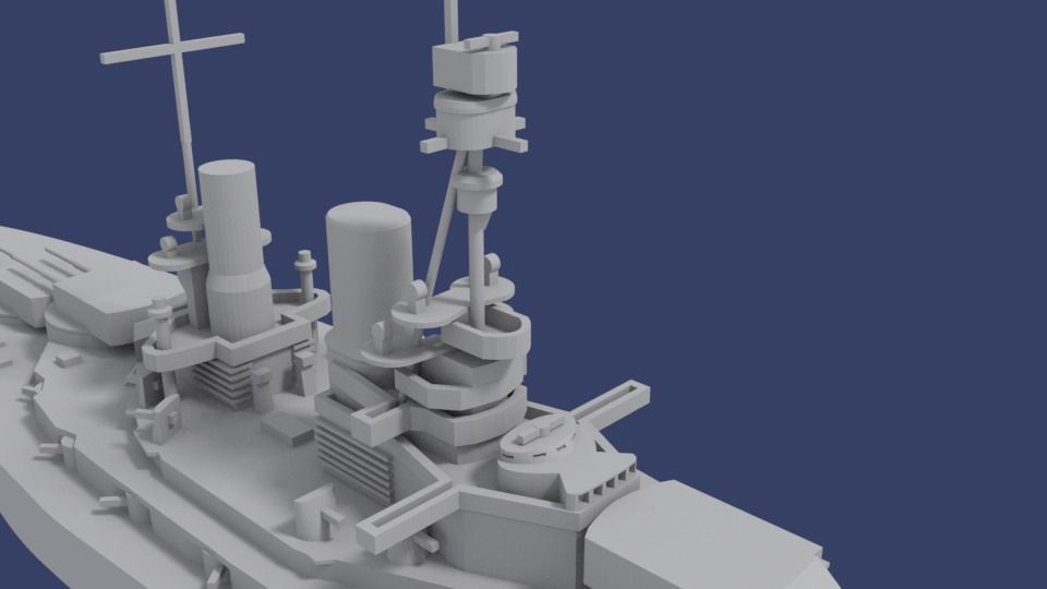 SMS Bayern 3D model 3D printable | CGTrader