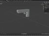 Deagle Design Blender free 3D model rigged | CGTrader