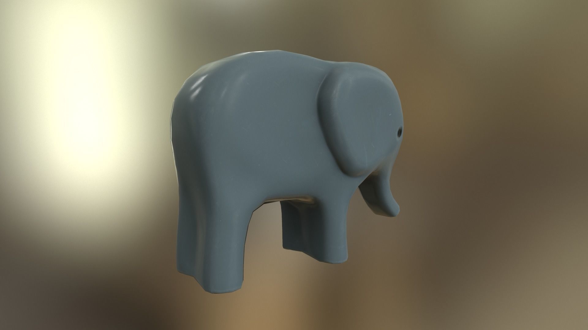 3D model Toy Elephant VR / AR / low-poly | CGTrader