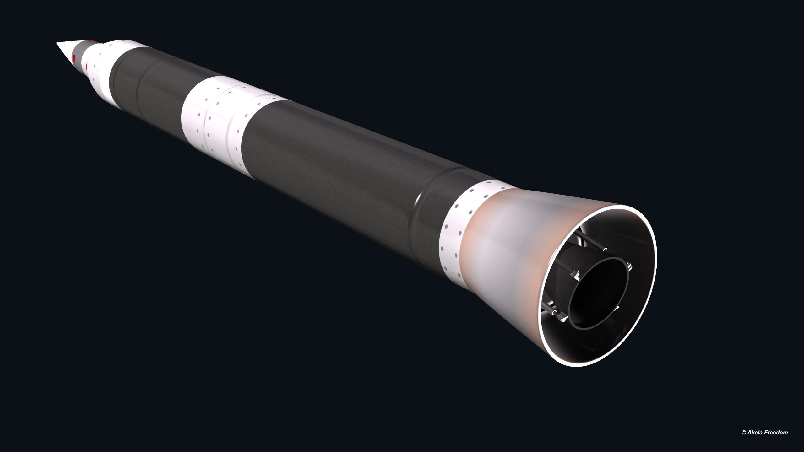 Aster 30 Block 2 3D model animated | CGTrader