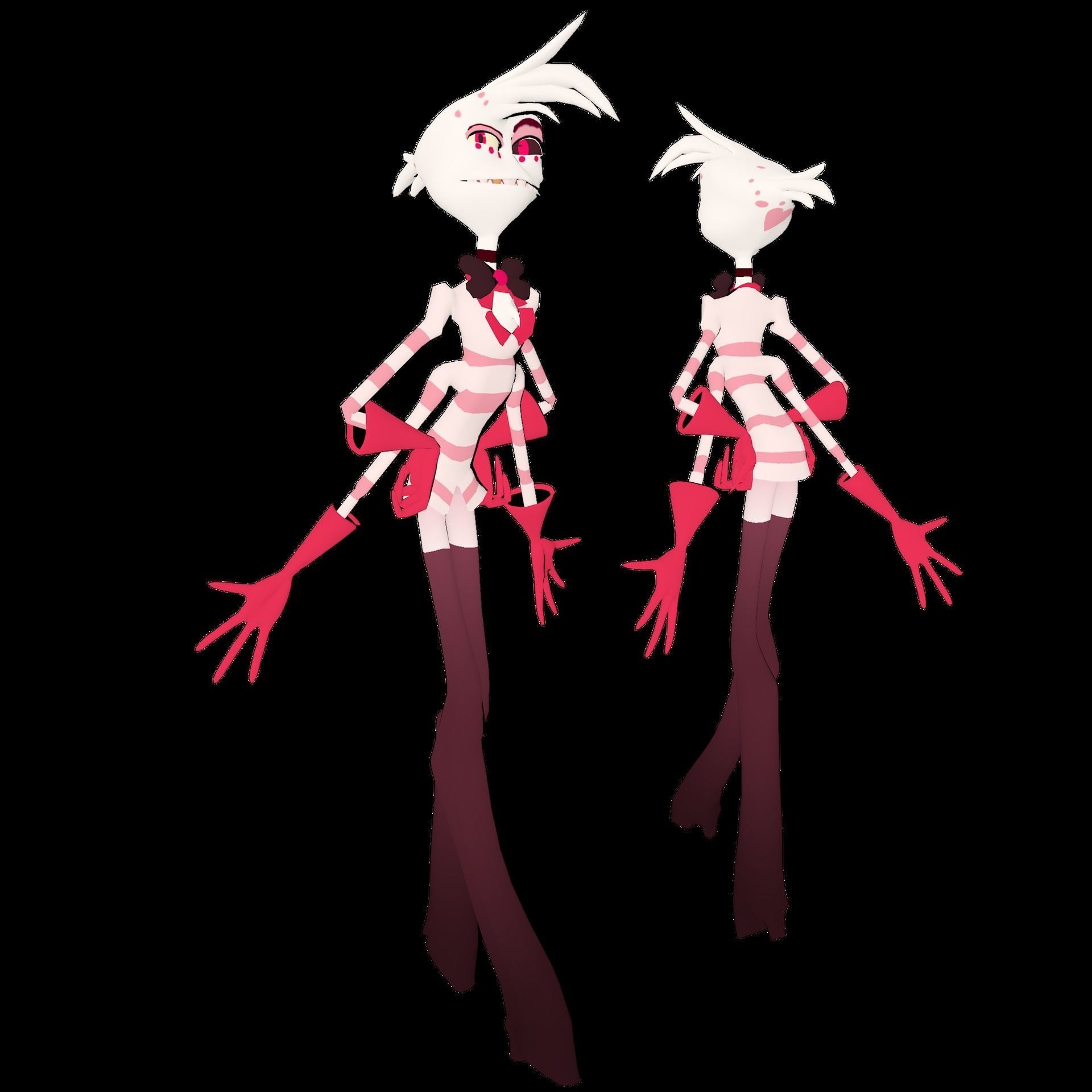 Angel Dust Hazbin Hotel 3D model rigged | CGTrader
