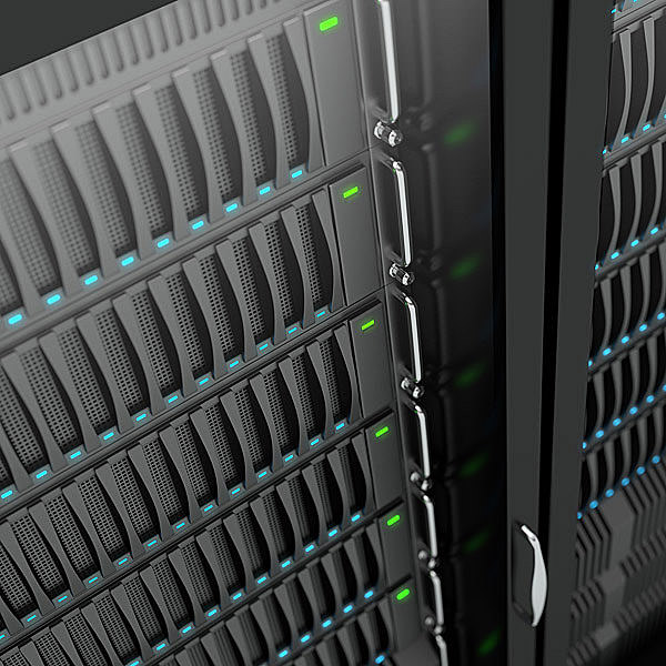 Server rack 3D model | CGTrader