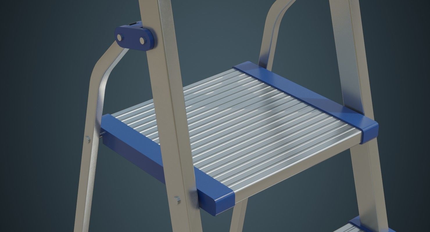 3D model Step Ladder 4A VR / AR / low-poly | CGTrader