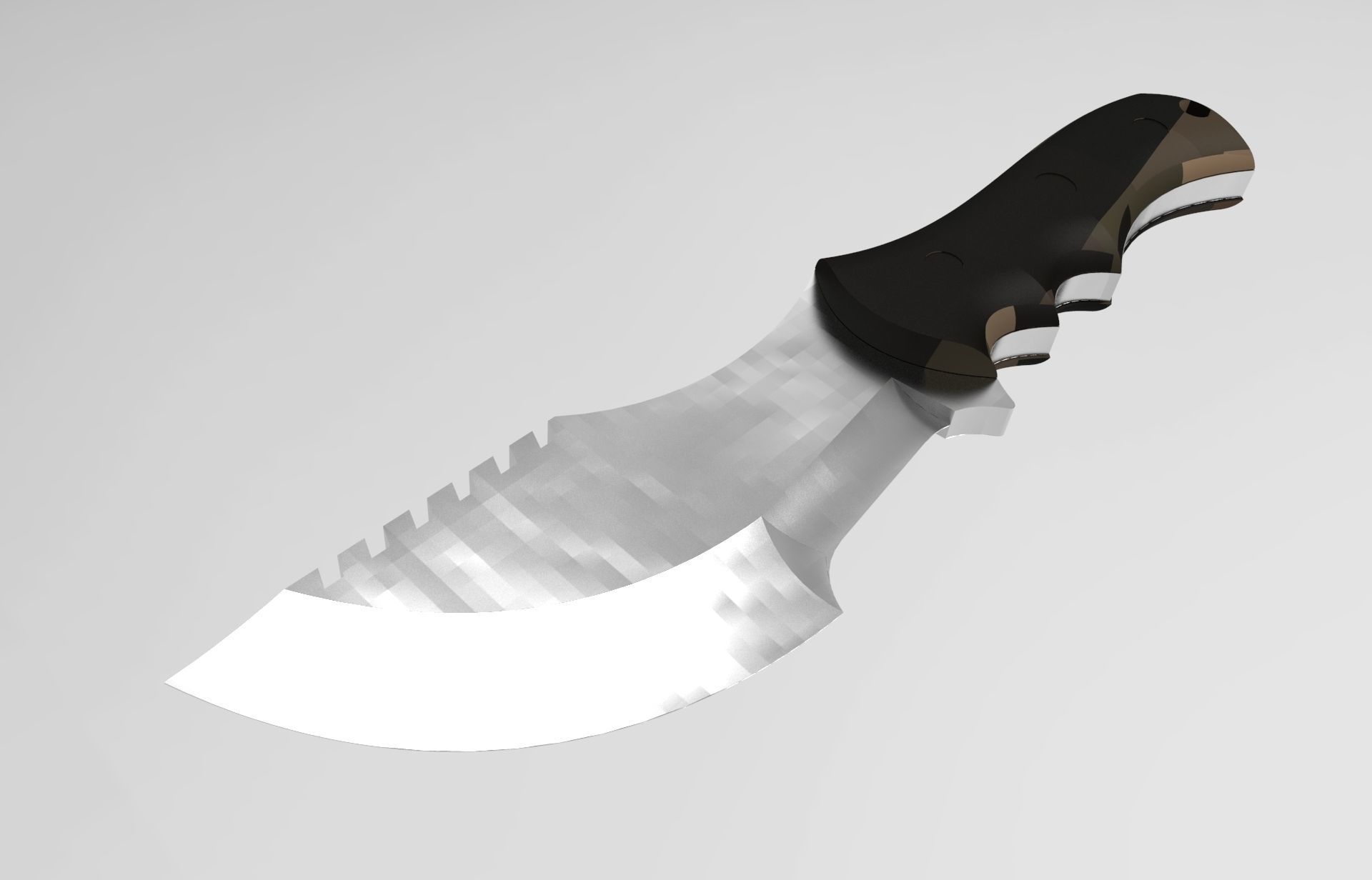 survival knife 3d printing model 3D model 3D printable | CGTrader