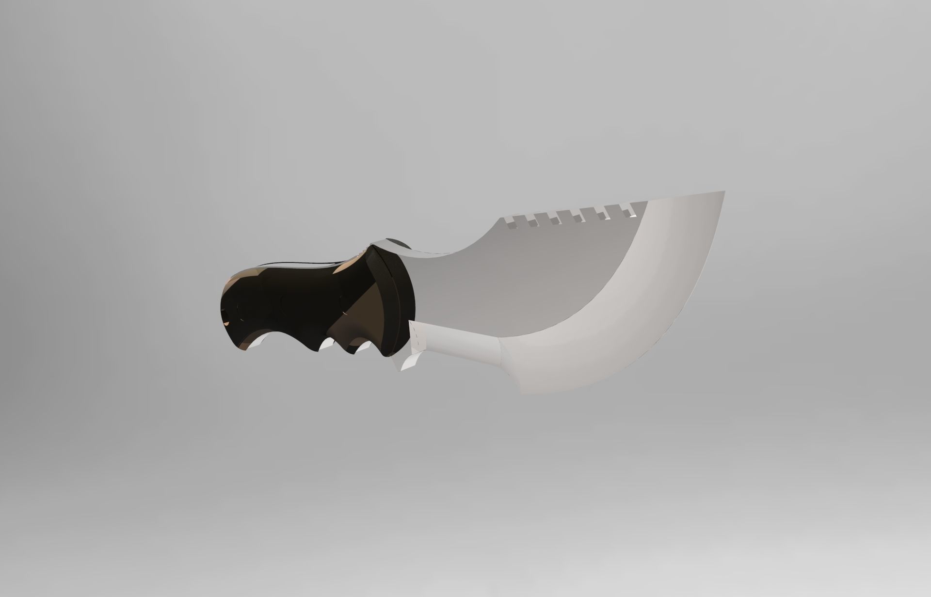 survival knife 3d printing model 3D model 3D printable | CGTrader