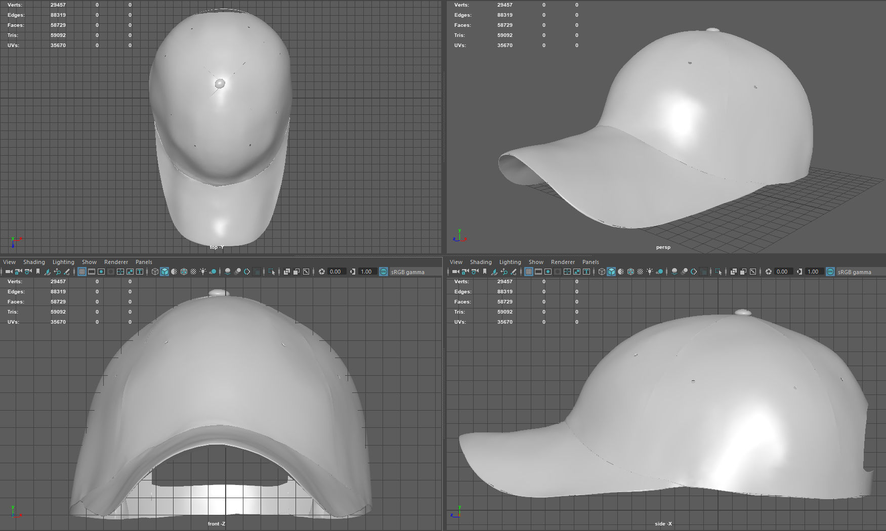 TACTICAL CAP 3D model | CGTrader