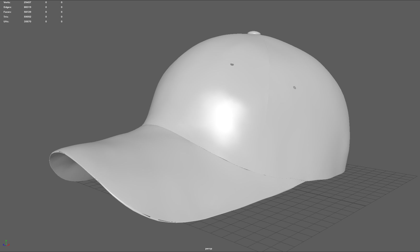 TACTICAL CAP 3D model | CGTrader