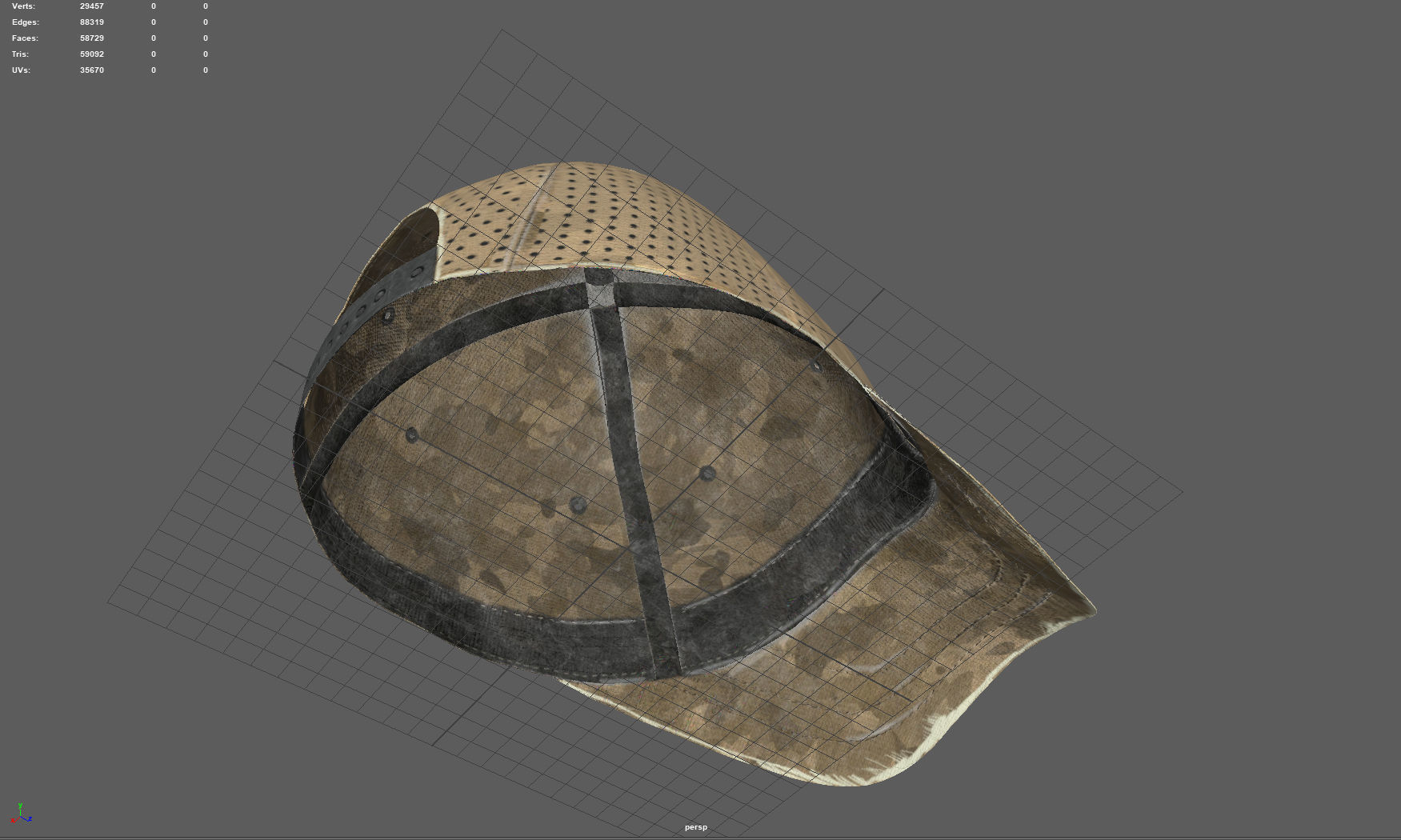 TACTICAL CAP 3D model | CGTrader