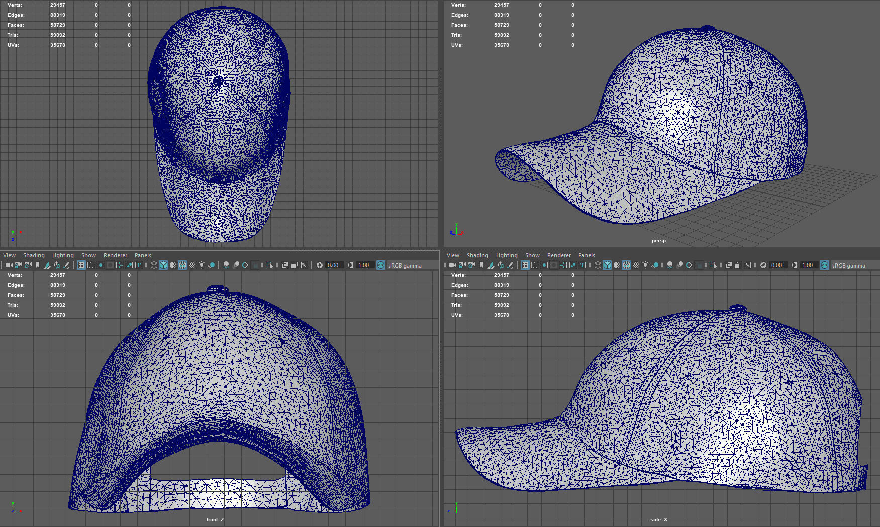 TACTICAL CAP 3D model | CGTrader