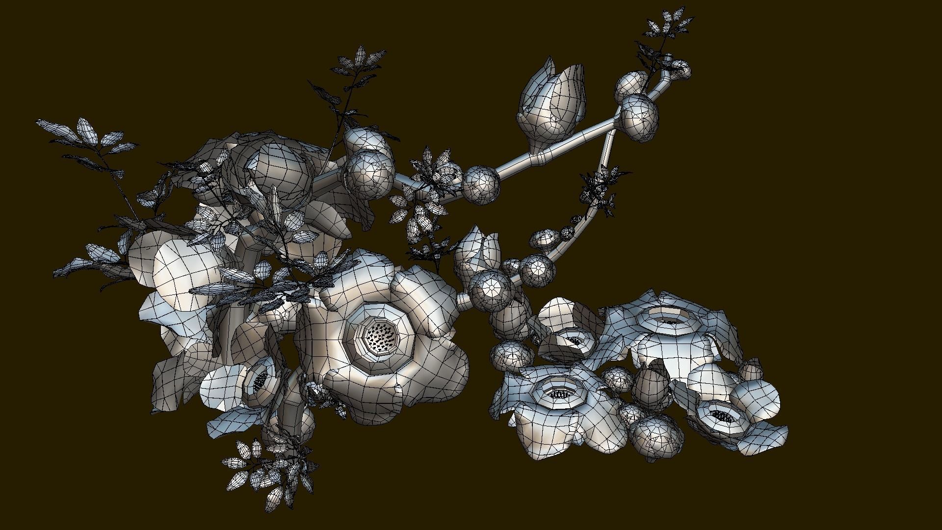 3D model Flower Rafflesia arnoldii VR / AR / low-poly | CGTrader