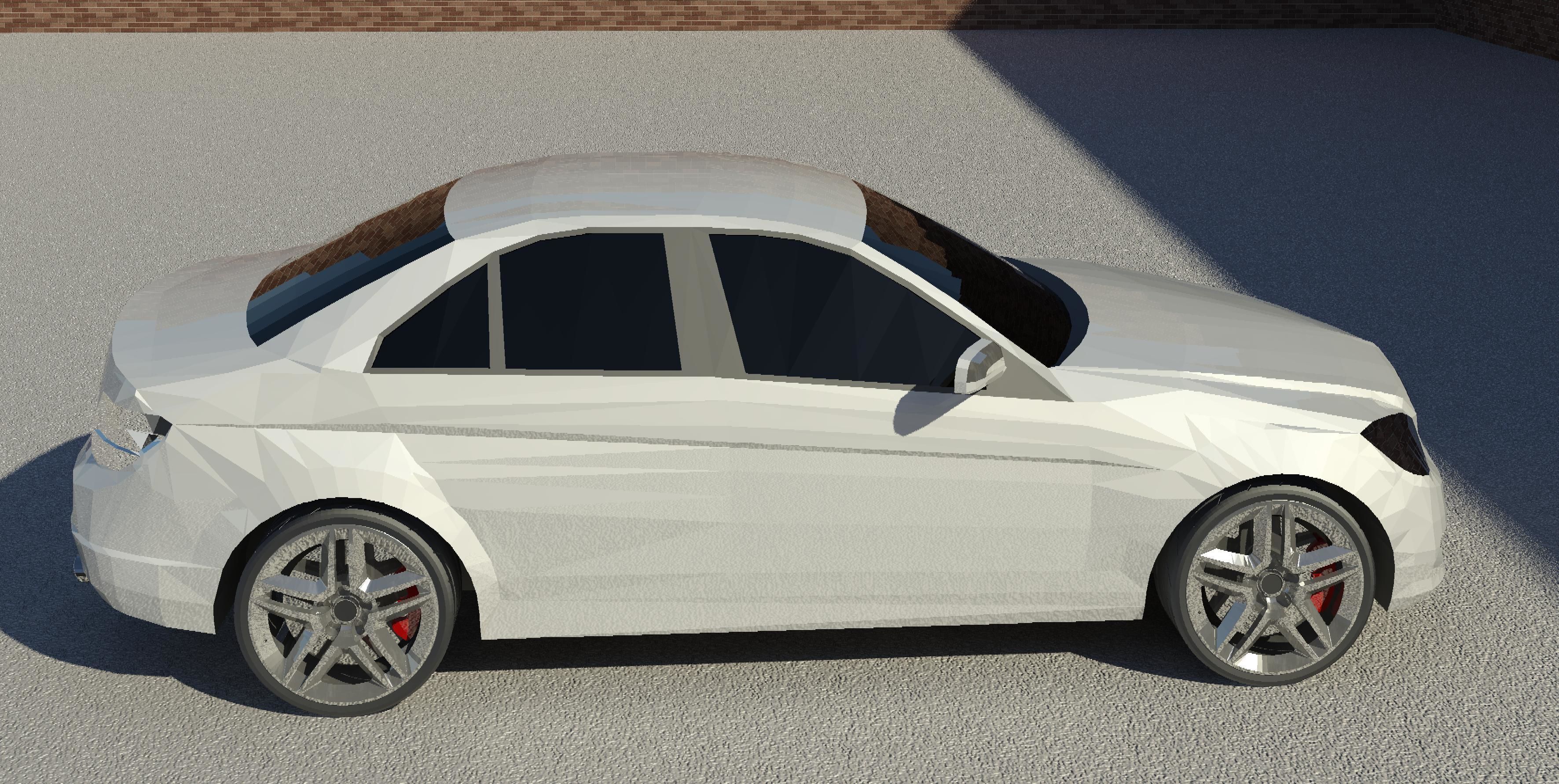 Mercedes-Benz C-Class W204 3D model | CGTrader