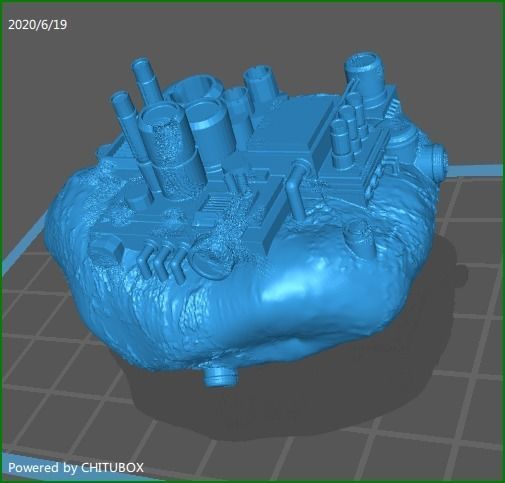 Pirate Base for space wargaming 3D model 3D printable | CGTrader