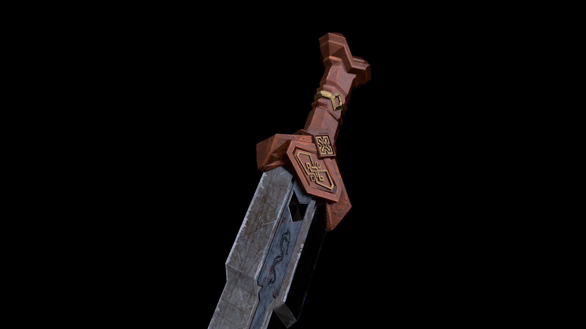 thorin s sword free 3D model | CGTrader