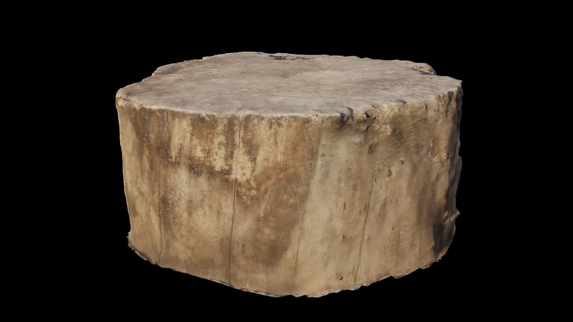 Old Log Medium Poly Model free 3D model | CGTrader