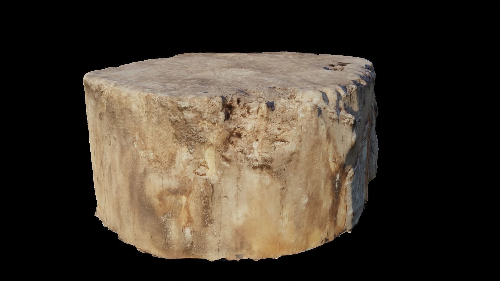 Old Log Medium Poly Model free 3D model | CGTrader