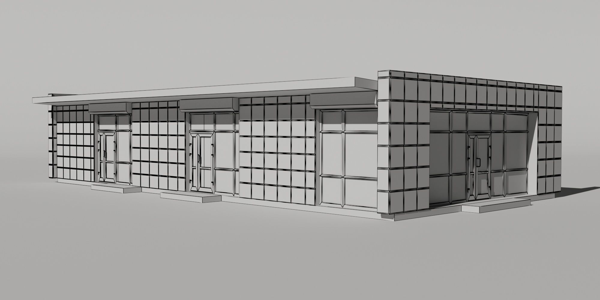 minimarket 3D model | CGTrader
