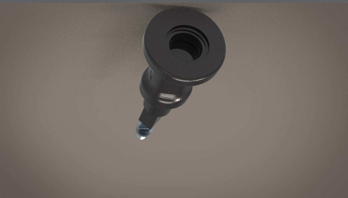 3D Simple Screw Driver and Screw 3D model 3D printable | CGTrader