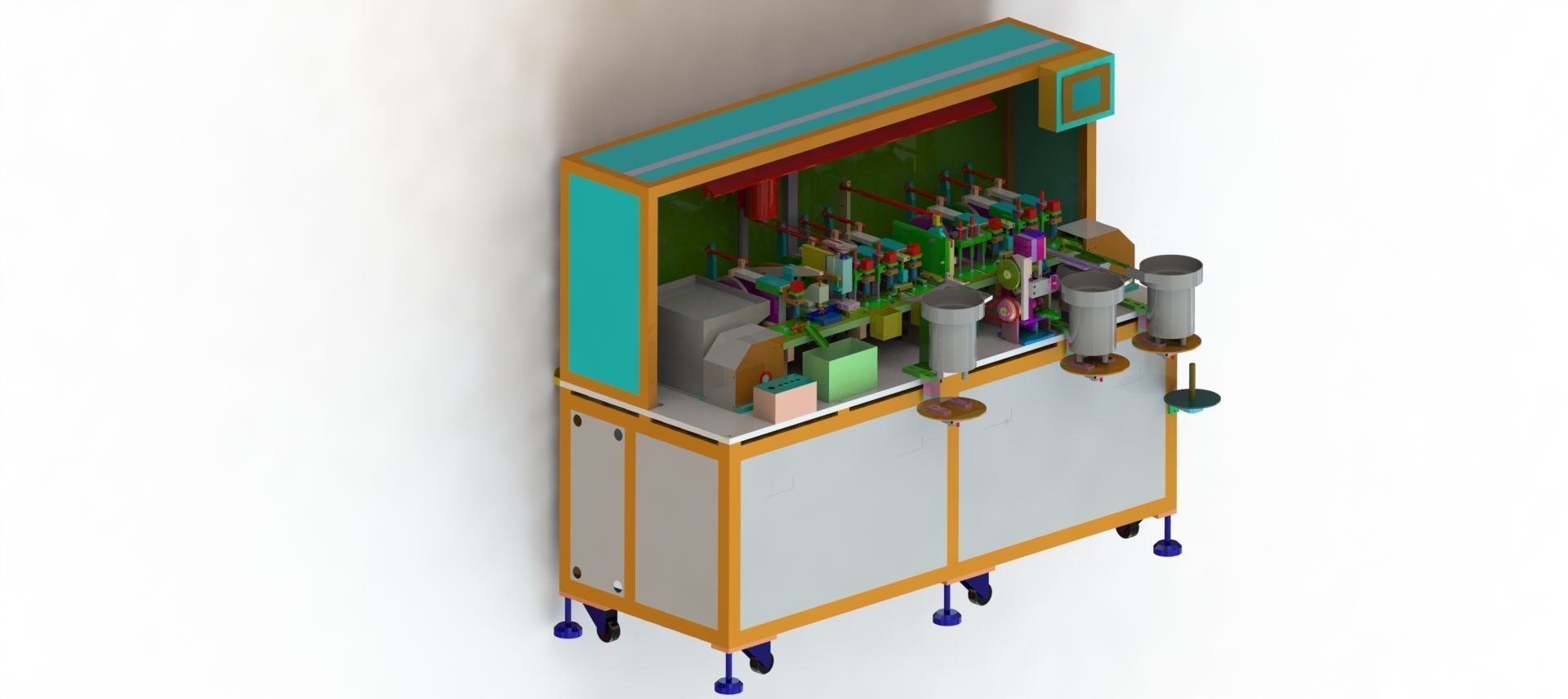 Cam assembly machine 3D model | CGTrader