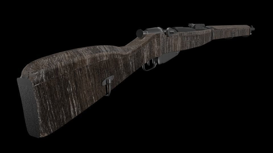 Mosin Nagant 1891 Model free 3D model | CGTrader