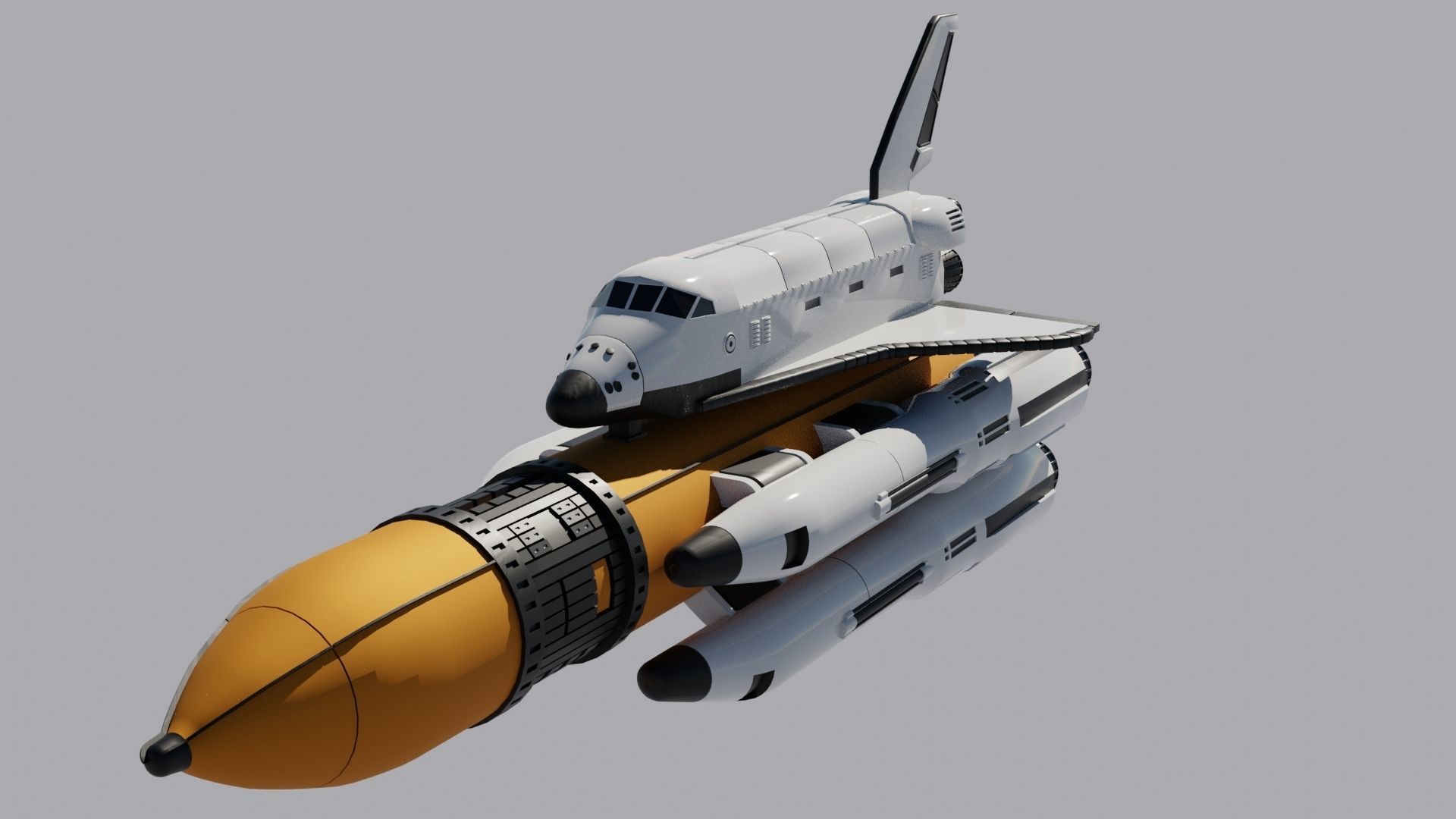 3D model Space Shuttle 3D model VR / AR / low-poly | CGTrader