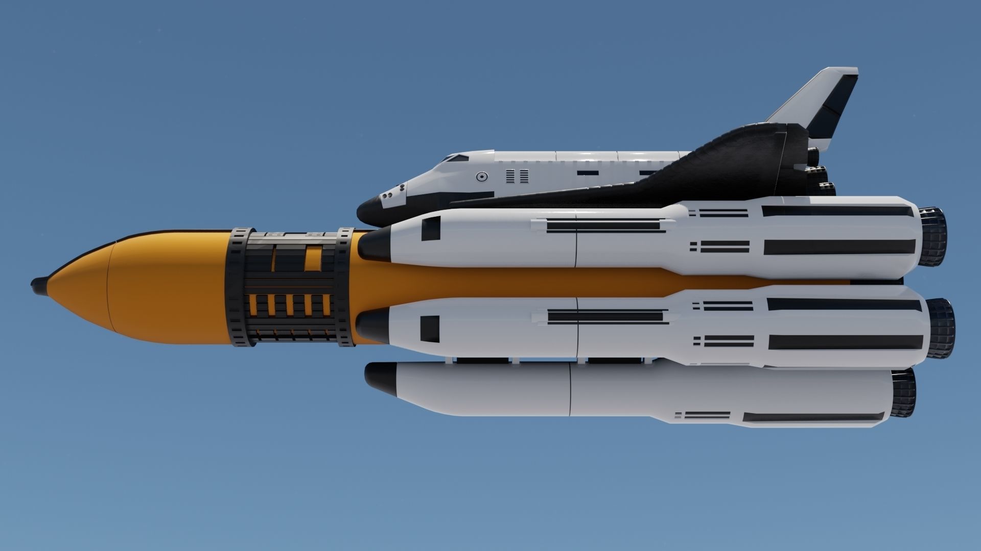 3D model Space Shuttle 3D model VR / AR / low-poly | CGTrader