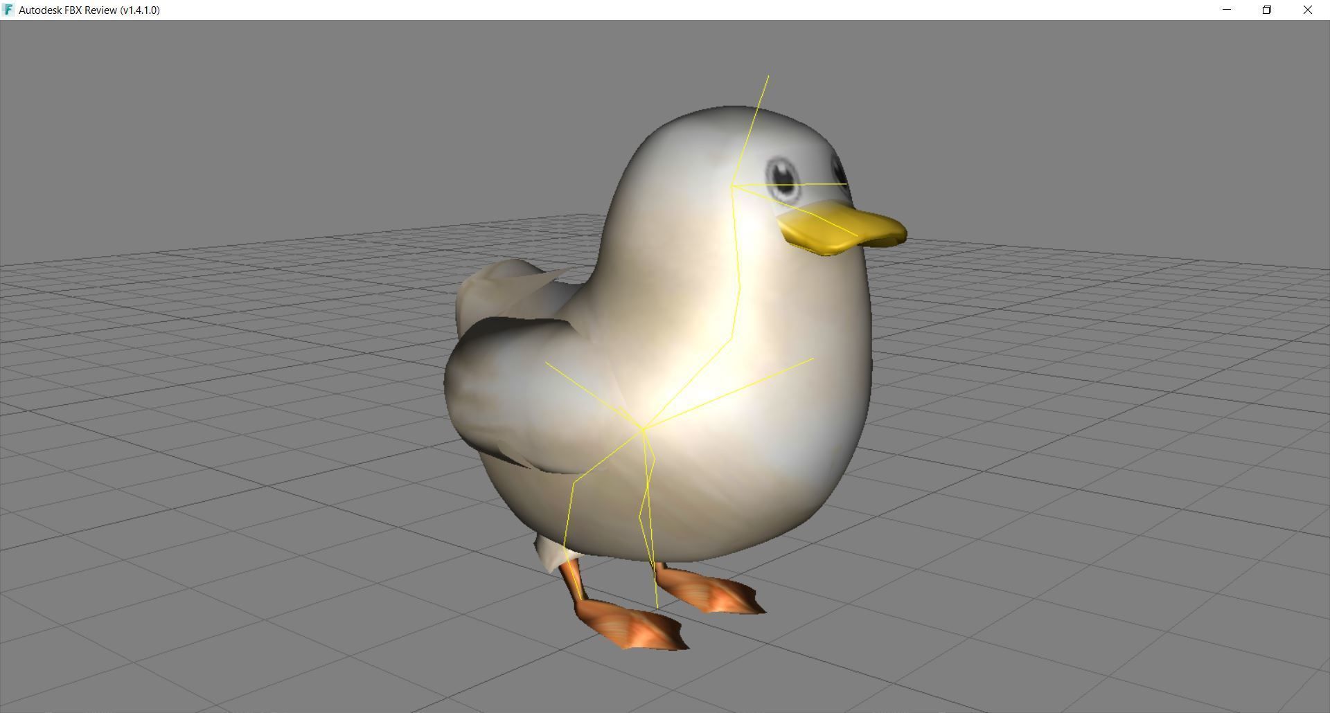 3D model Lowpoly Animal Cartoon - Duck VR / AR / low-poly | CGTrader