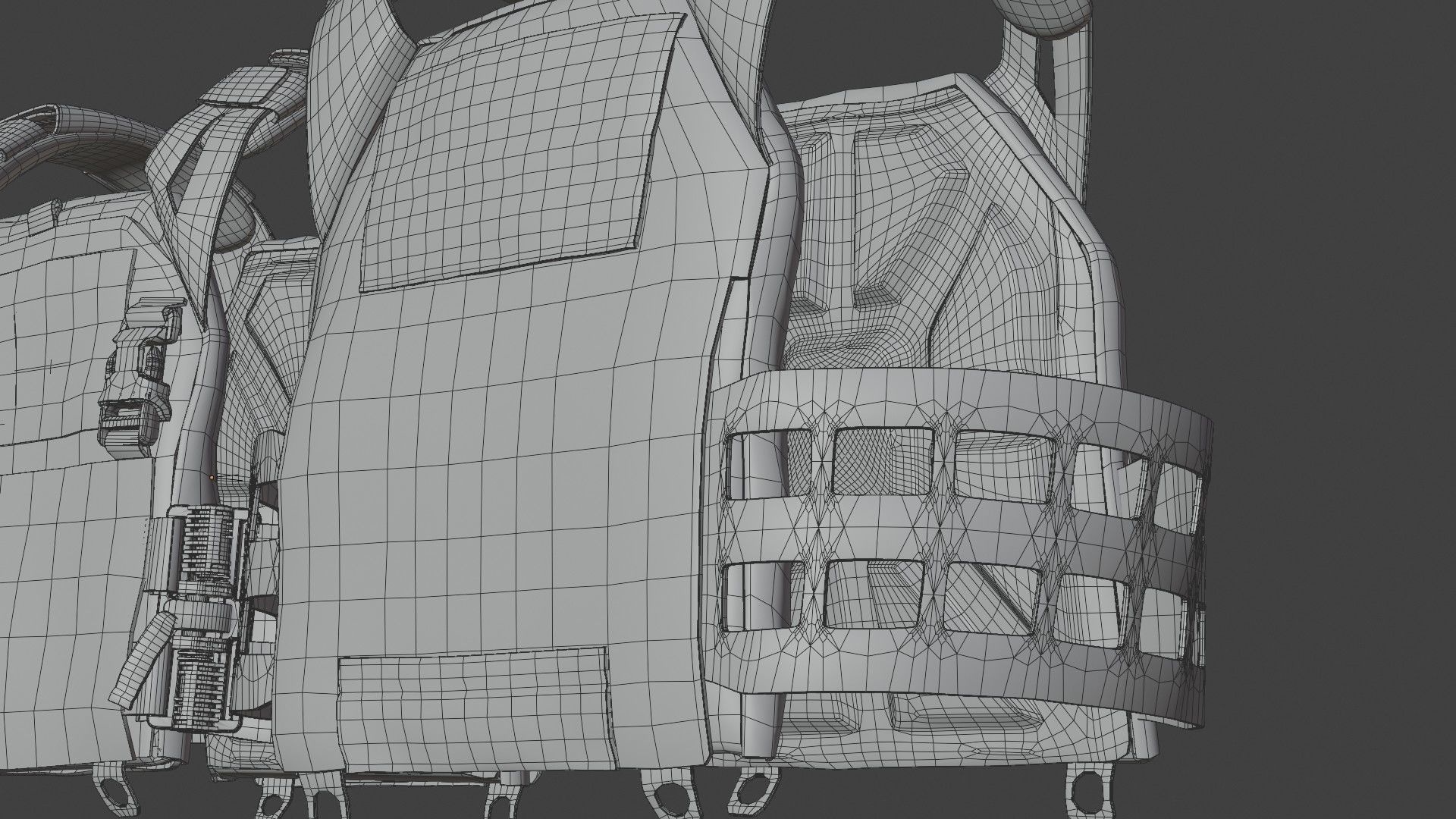 SOLDIER Bulletproof Vest 05 3D model | CGTrader