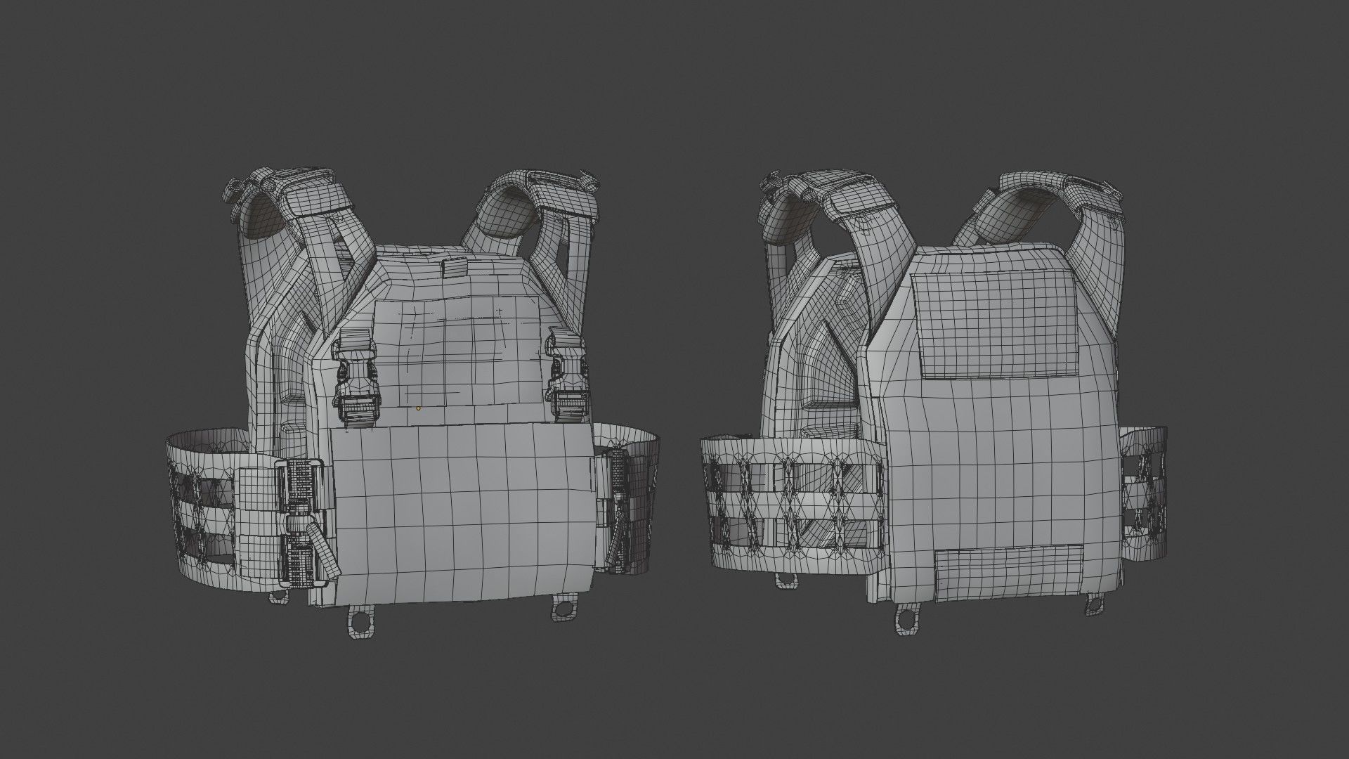 SOLDIER Bulletproof Vest 05 3D model | CGTrader