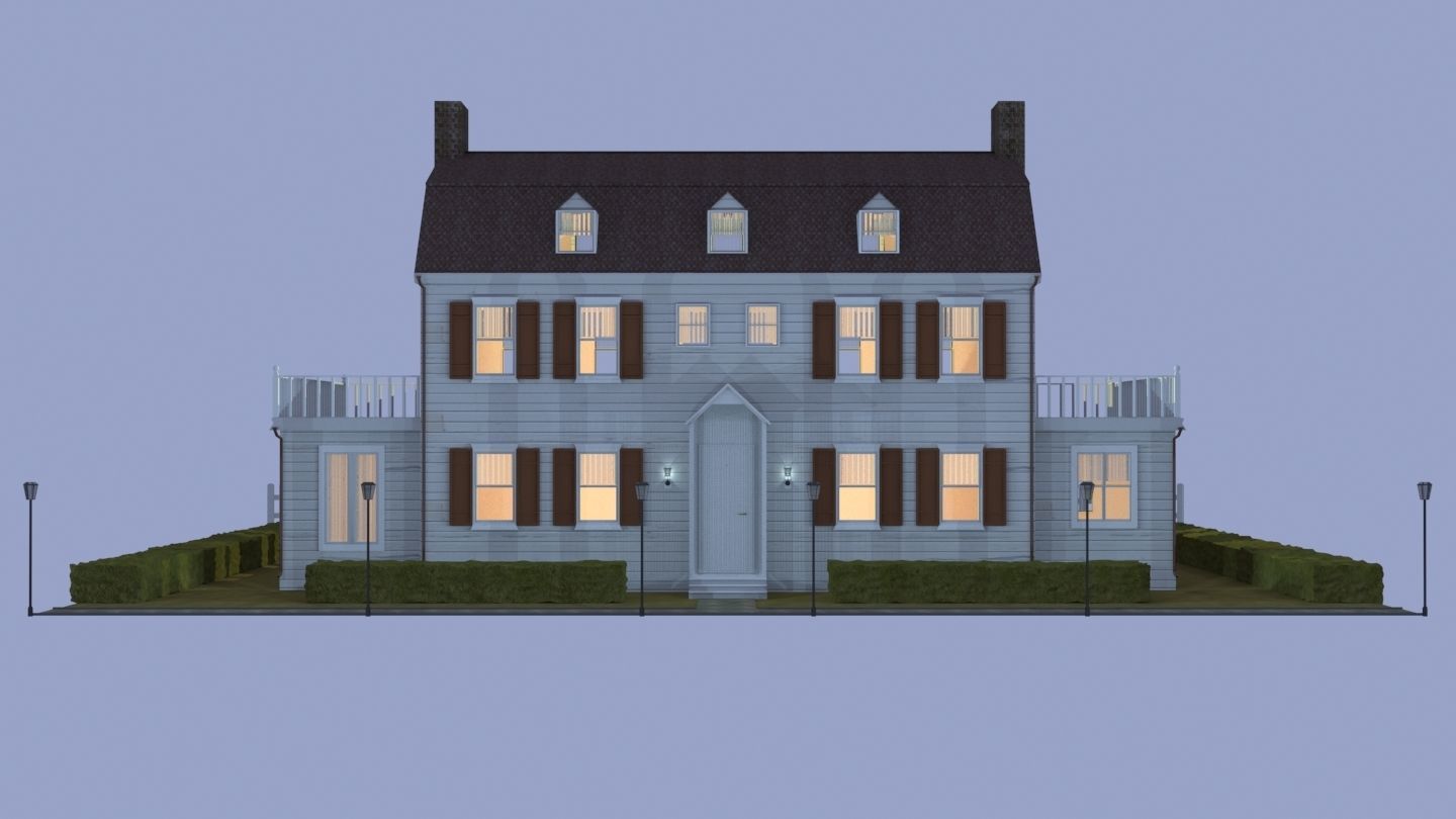 Amityvilles horror house from scary movie 3D model | CGTrader
