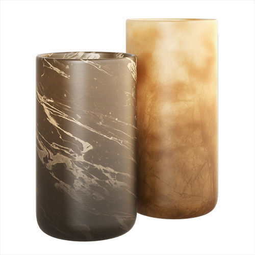 Alabaster Pots 3D model | CGTrader