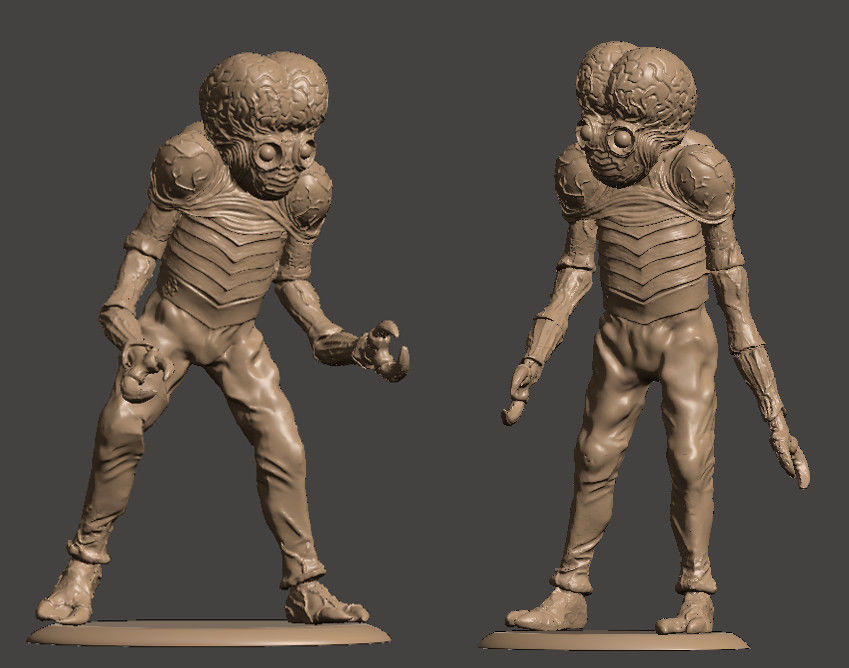 2x METALUNA MUTANT toy soldier figure 3D model 3D printable | CGTrader