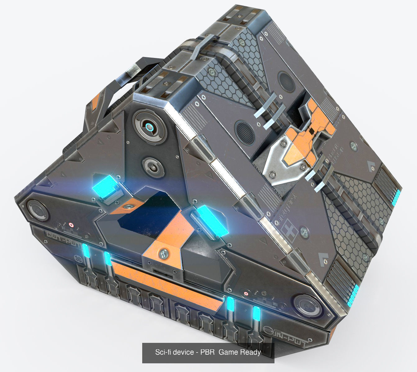 Cyberpunk architectural - construction - sci fi collection VR / AR ...