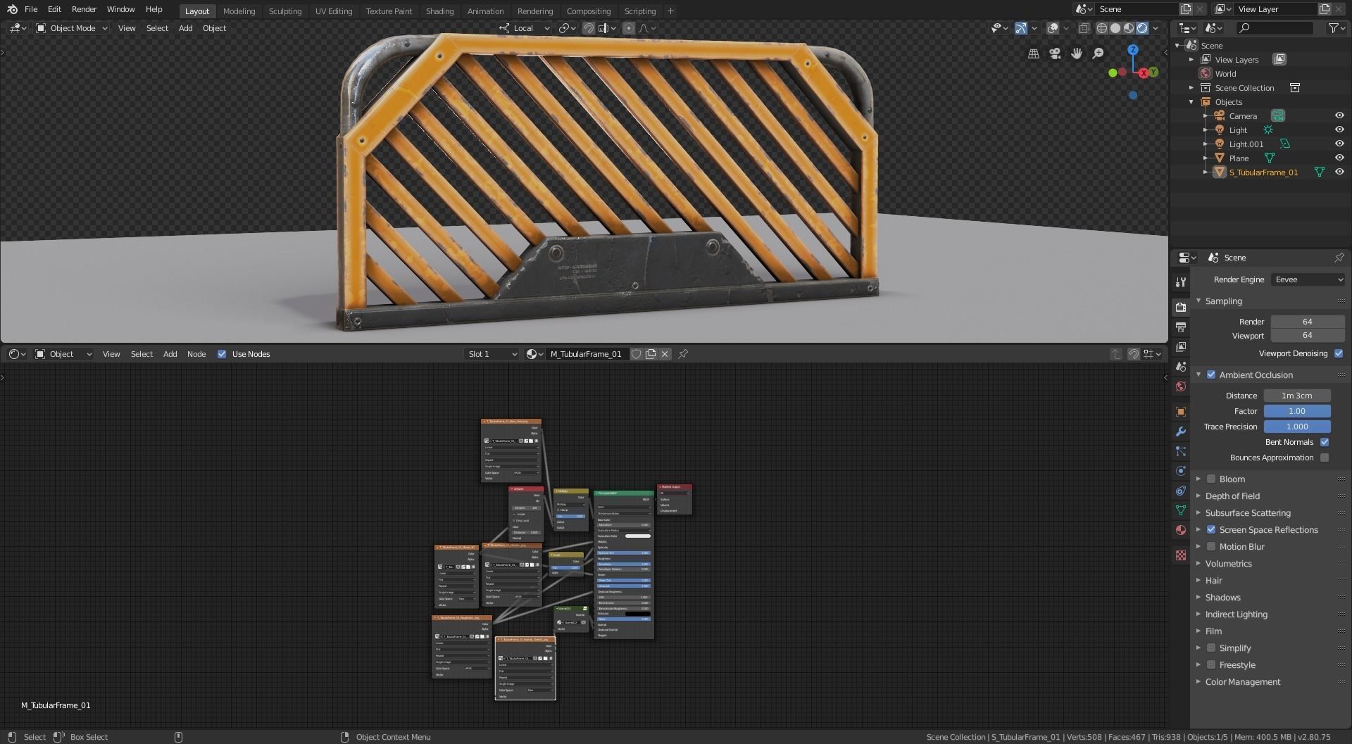 Cyberpunk architectural - construction - sci fi collection VR / AR ...