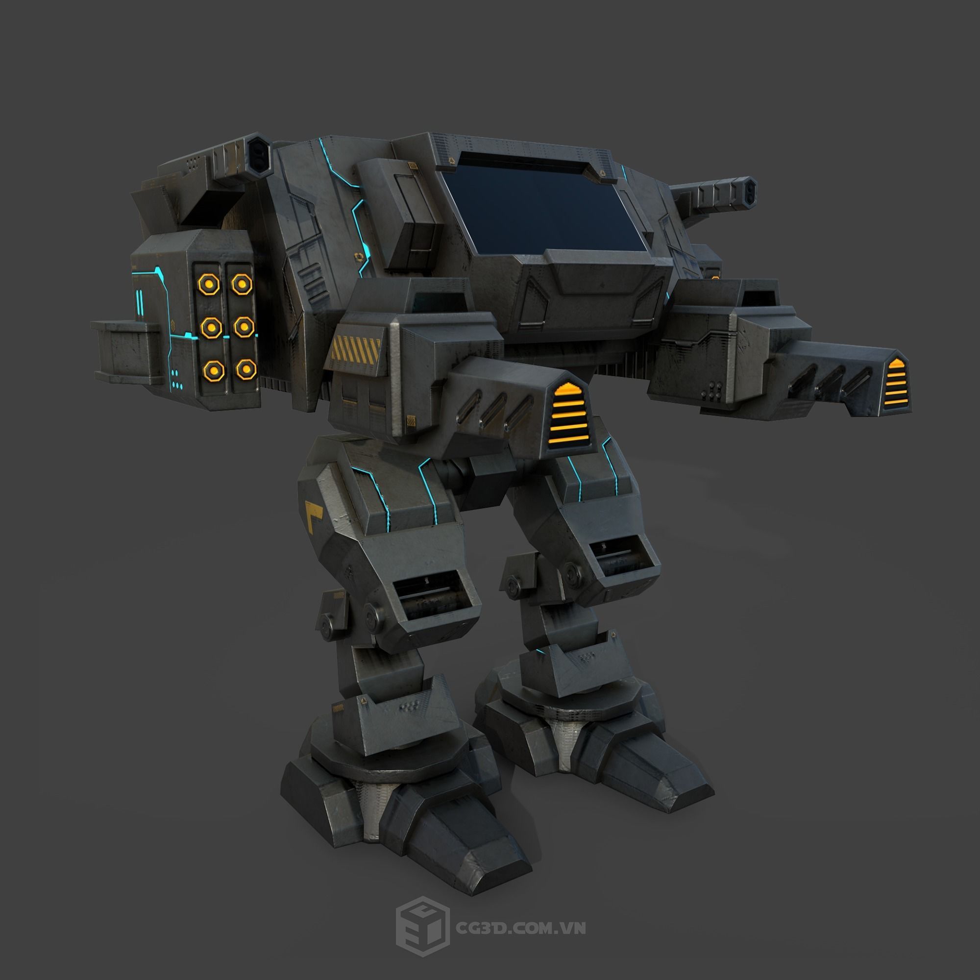 Robo Mech 3D model | CGTrader