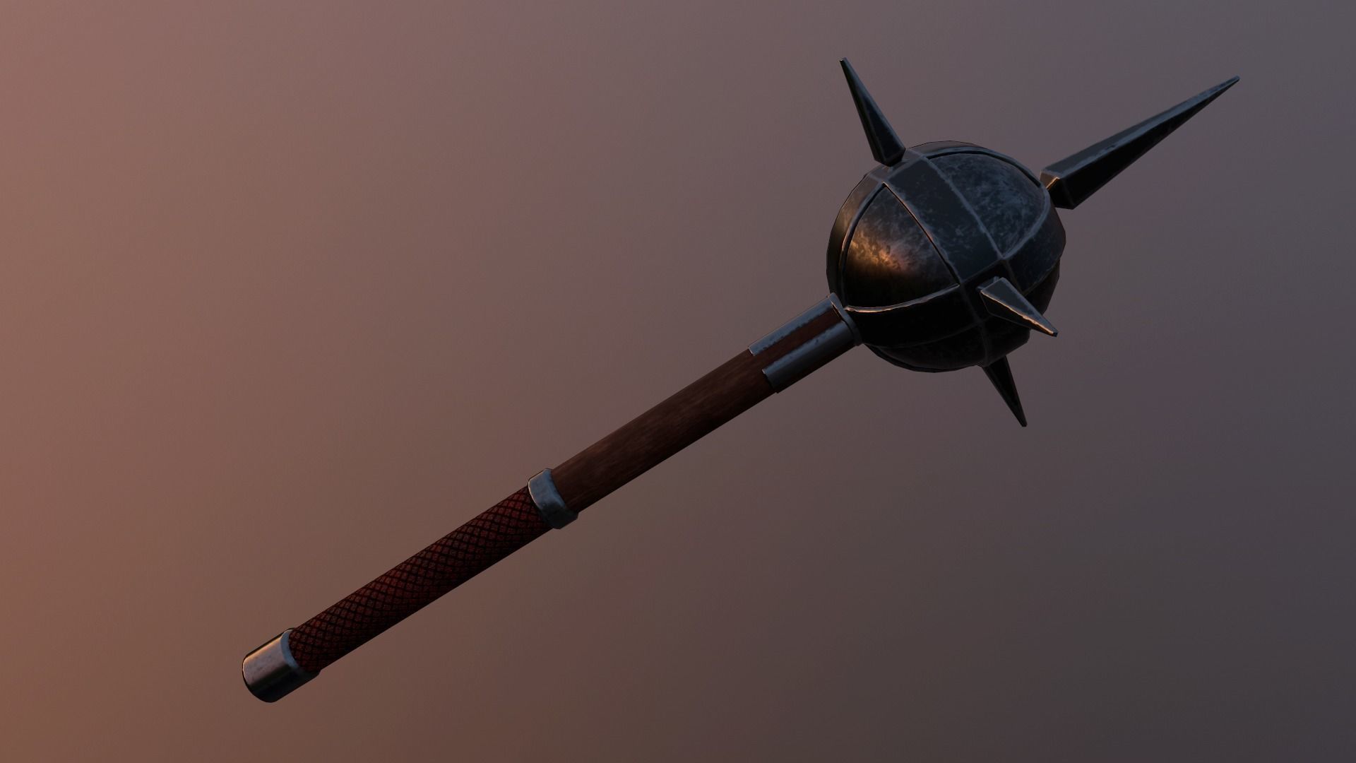 3D model Medieval mace VR / AR / low-poly | CGTrader