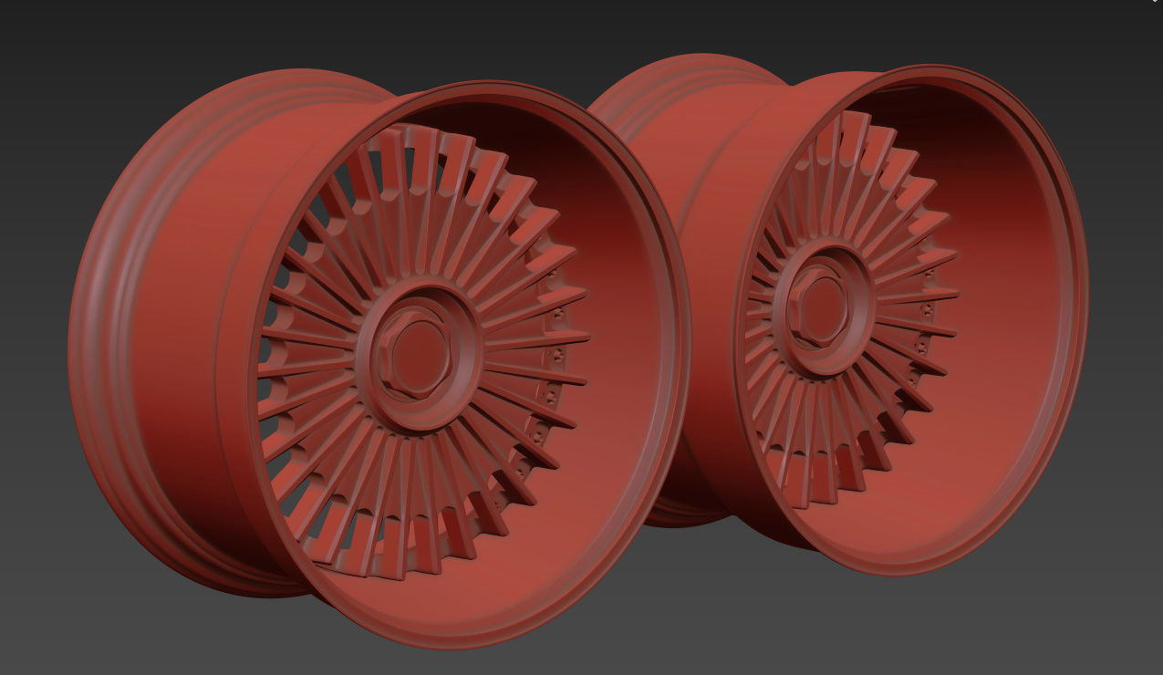 WORK EMITZ Wheels Version 2 3D model | CGTrader