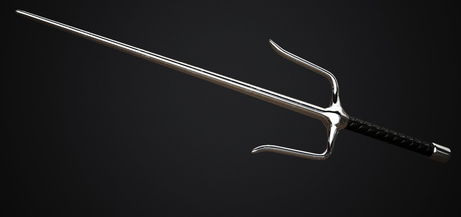 Sai Dagger Textured free VR / AR / low-poly 3D model | CGTrader
