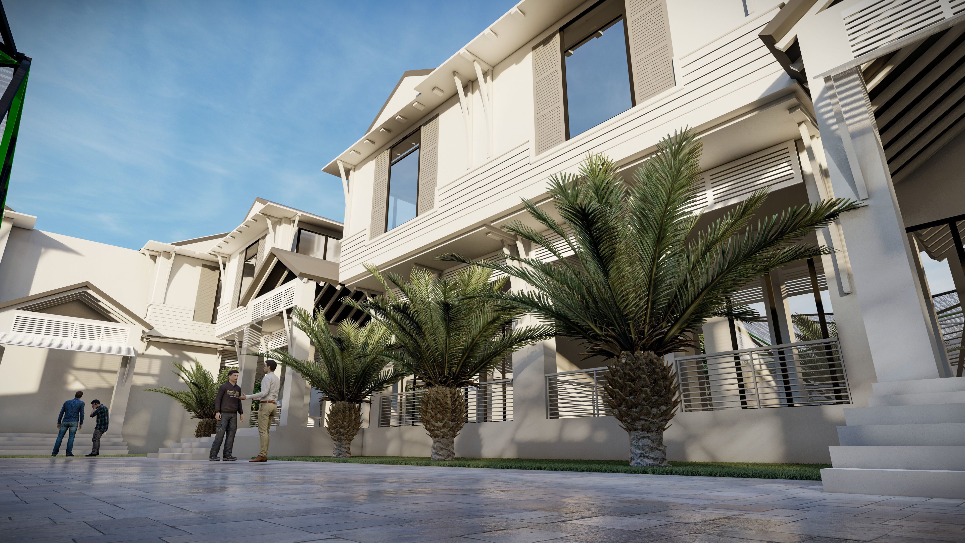 Master plan of housing apartments 3d model 3D model | CGTrader