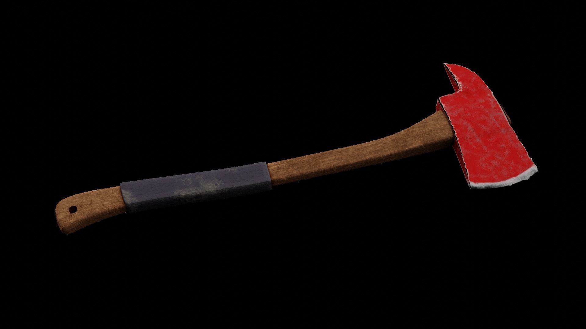 Firefighter Axe 3D model | CGTrader