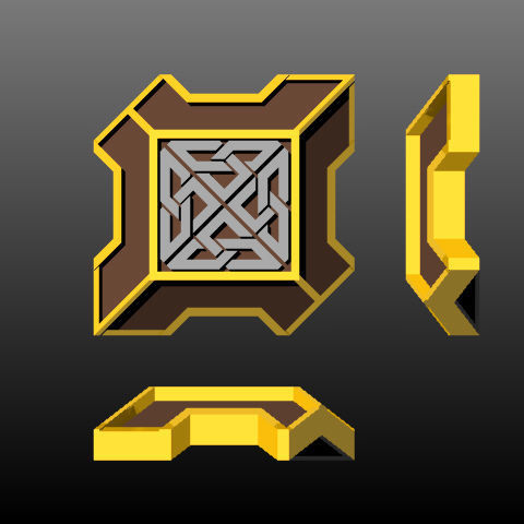 Dwarven Shield free 3D model 3D printable | CGTrader