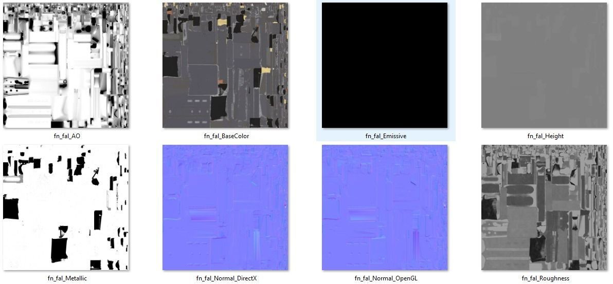 3D model FN FAL Model 50 61 VR / AR / low-poly | CGTrader
