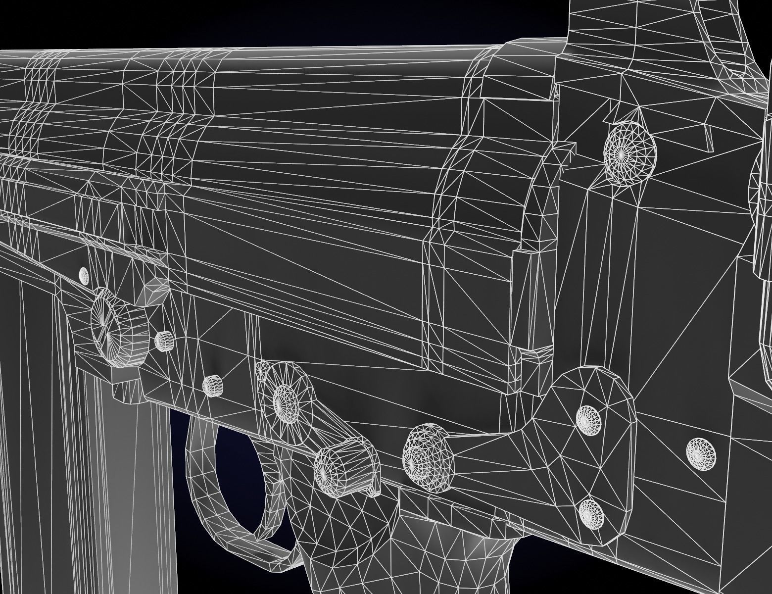 3D model FN FAL Model 50 61 VR / AR / low-poly | CGTrader