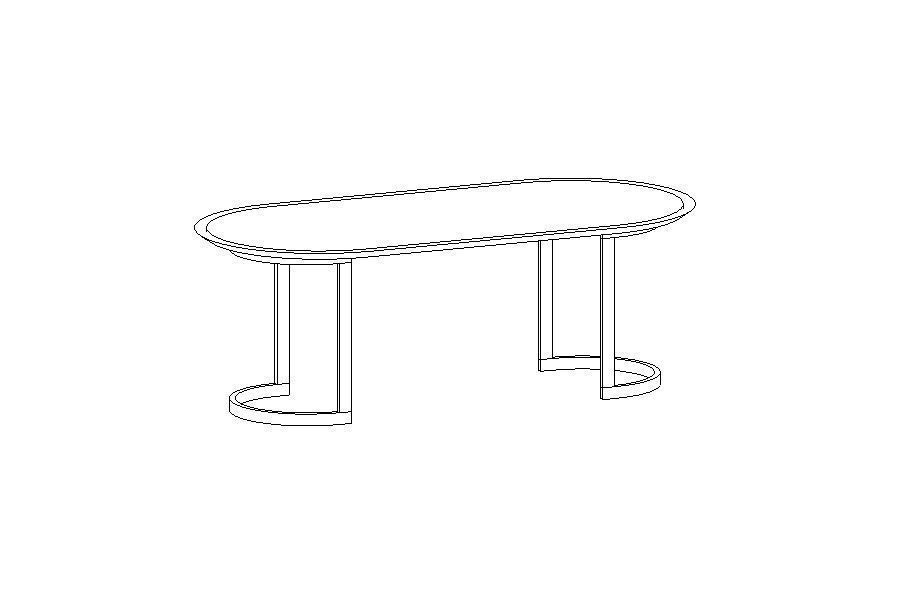 Cyprus Dining Table 3D model | CGTrader