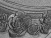 Decorative rose relief 3D model | CGTrader
