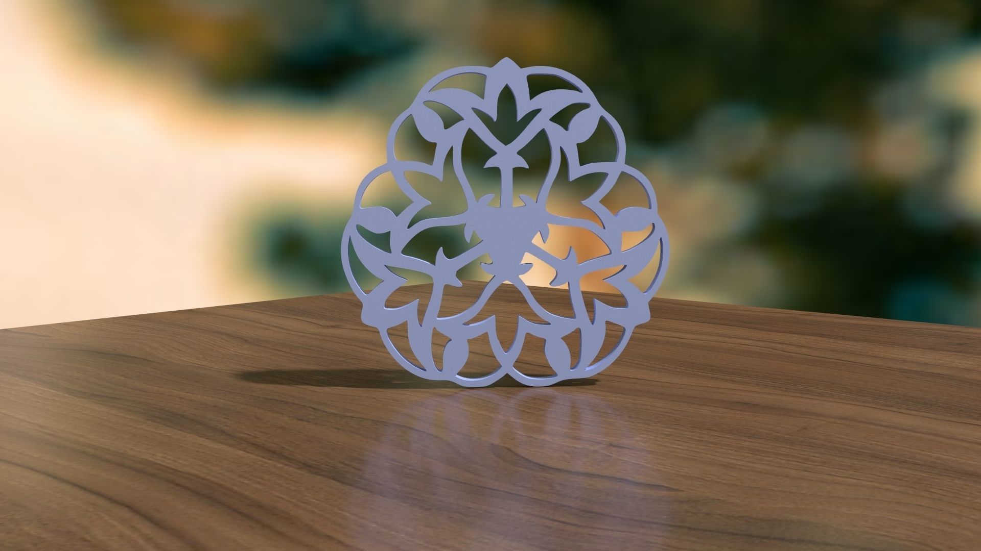 Christmas Snowflake 3D print model 3D model 3D printable | CGTrader